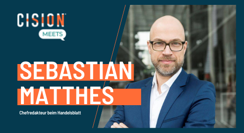 Cision Meets... Sebastian Matthes (Handelsblatt)
